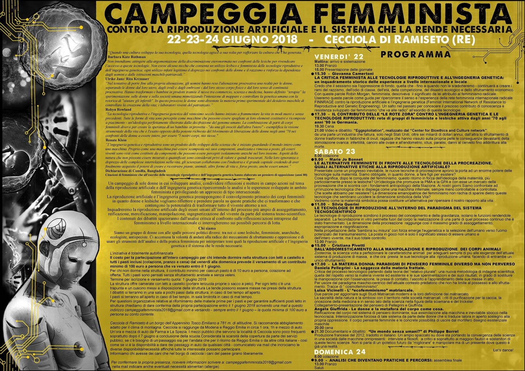 Evento – Daniela Pellegrini @ Campeggia Femminista – VANDA EDIZIONI CASA EDITRICE FEMMINISTA