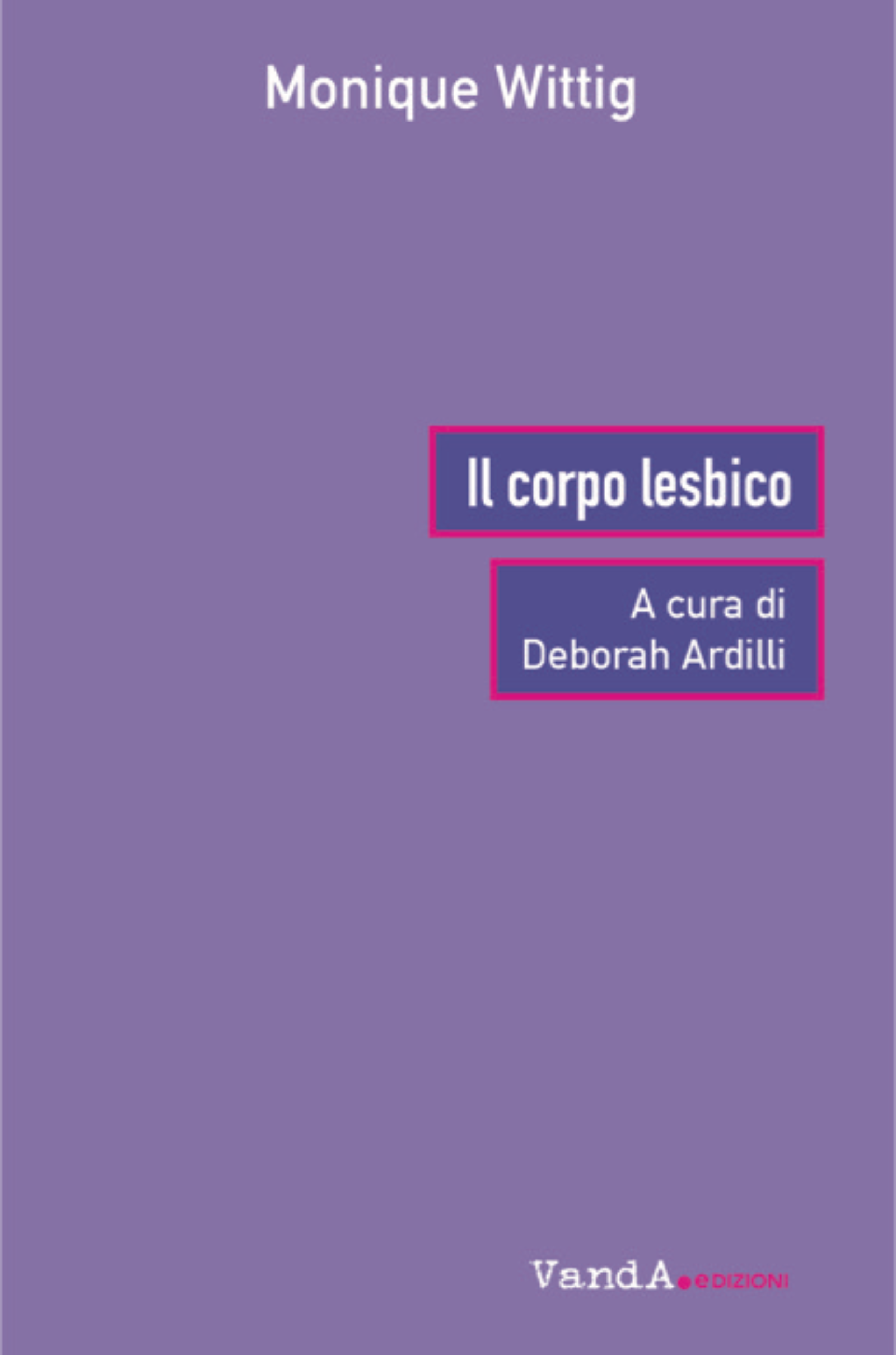 COMING SOON – Il corpo lesbico – CASA EDITRICE FEMMINISTA